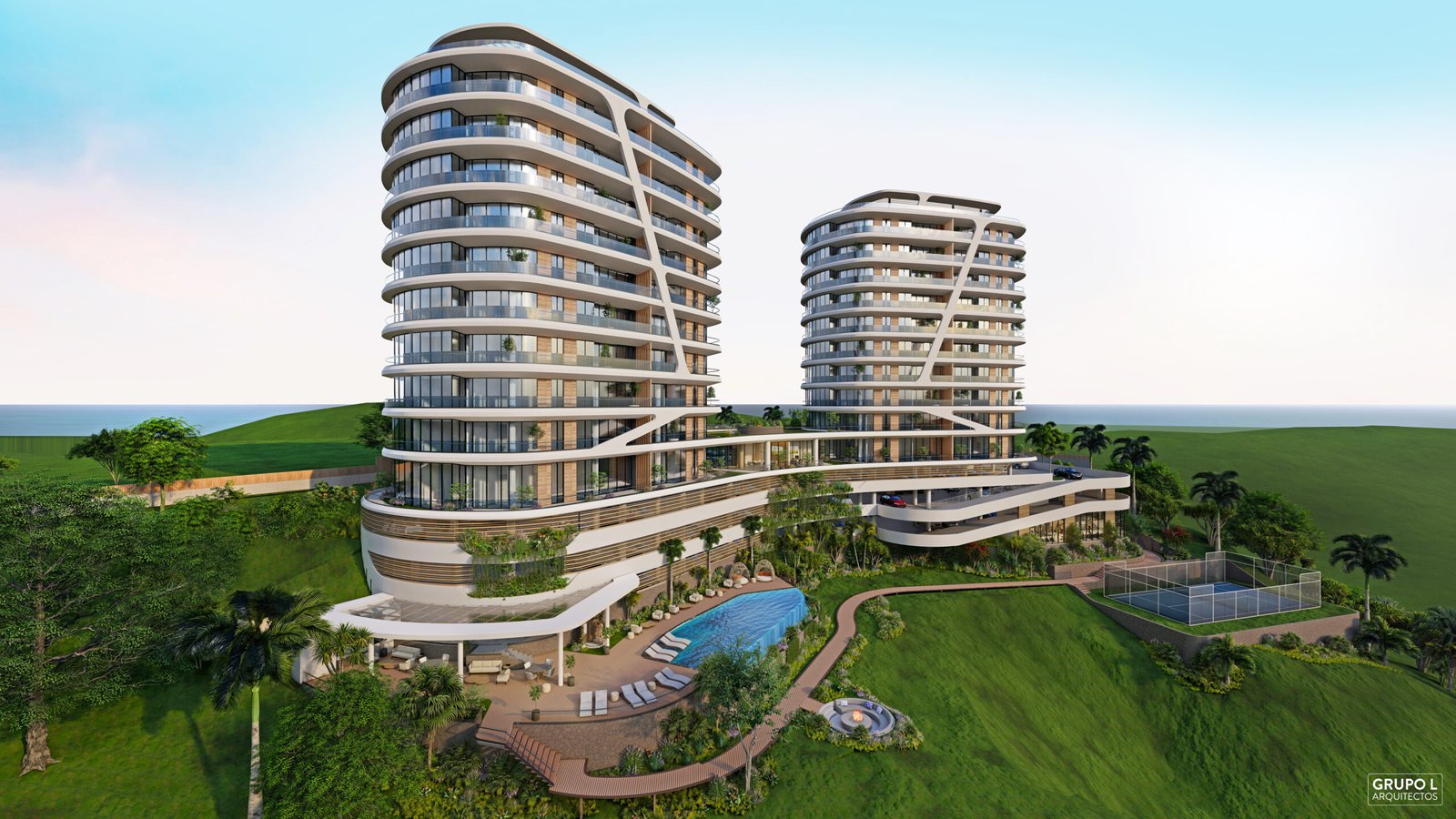 Ava Towers- Luxury Apartments and Condos at Roatan, Honduras.